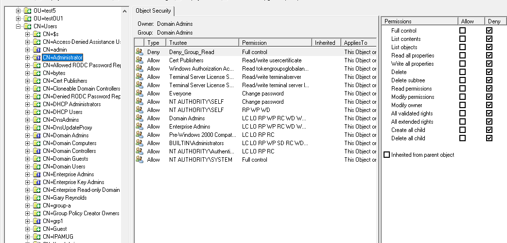 Inheritance for Computer AD objects - Microsoft Q&A