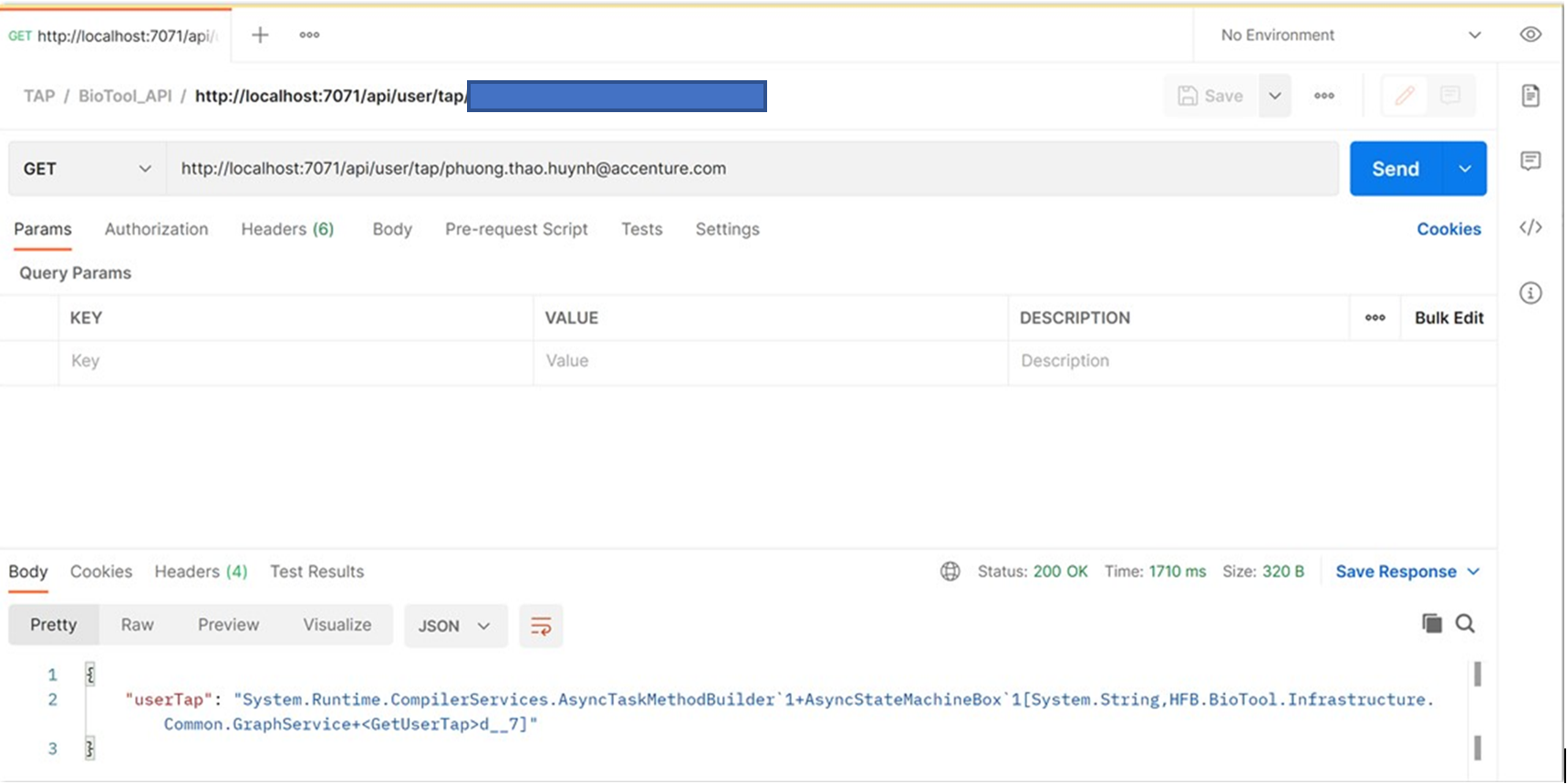 Temporary Access Pass Object With Temporaryaccesspass Field As Null When Calling Get