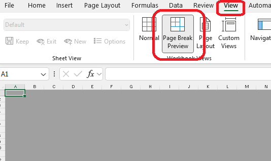 how do i delete blank extra pages in excel - Microsoft Q&A