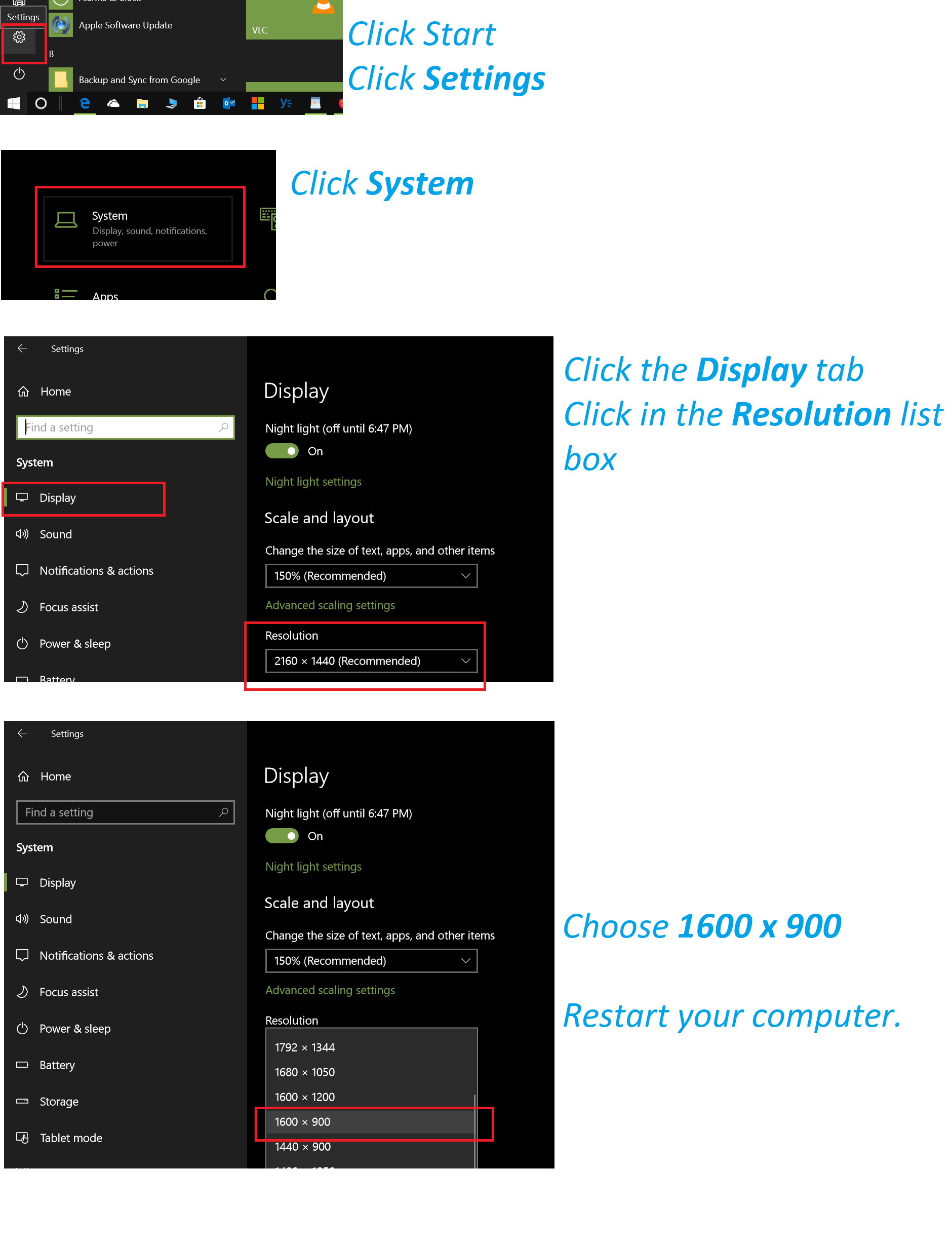windows 10 unclear fuzzy text - Microsoft Q&A