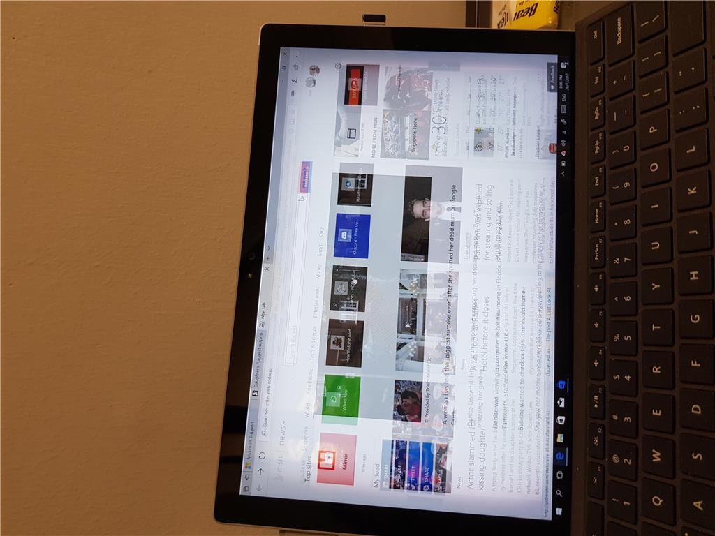 Screen Overlays on Surface Pro 4 - Microsoft Q&A