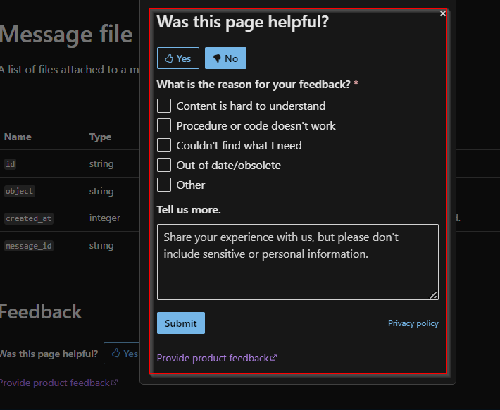 Azure Openai Gpt 4o Create Message To A Thread Invalid Type For Content Expected A String 