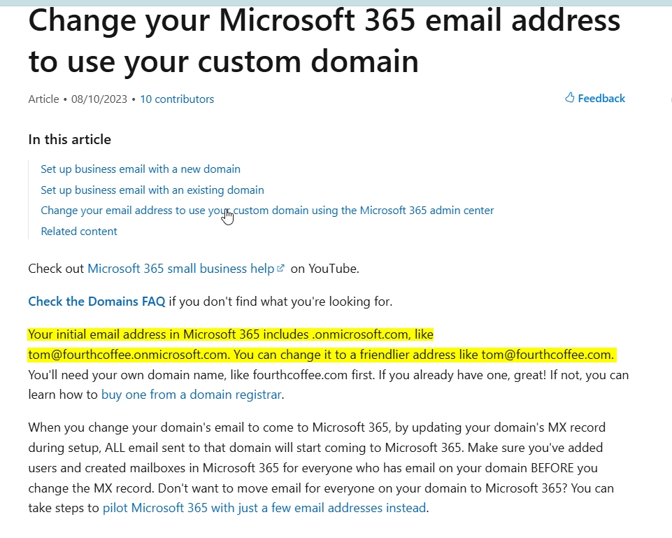Sharepoint: Can you add custom domain? - Microsoft Q&A