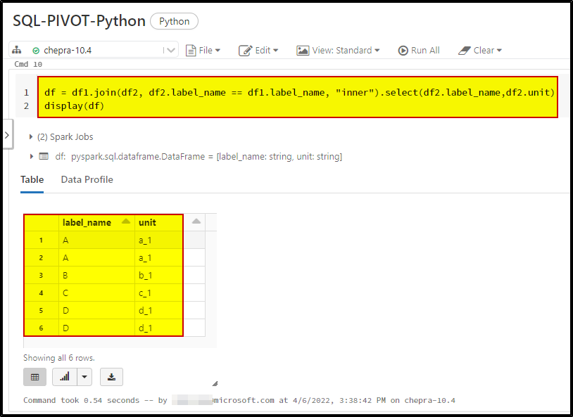 How To Join Databricks Table With Sqldb Table In Databricks Microsoft Qanda 5628