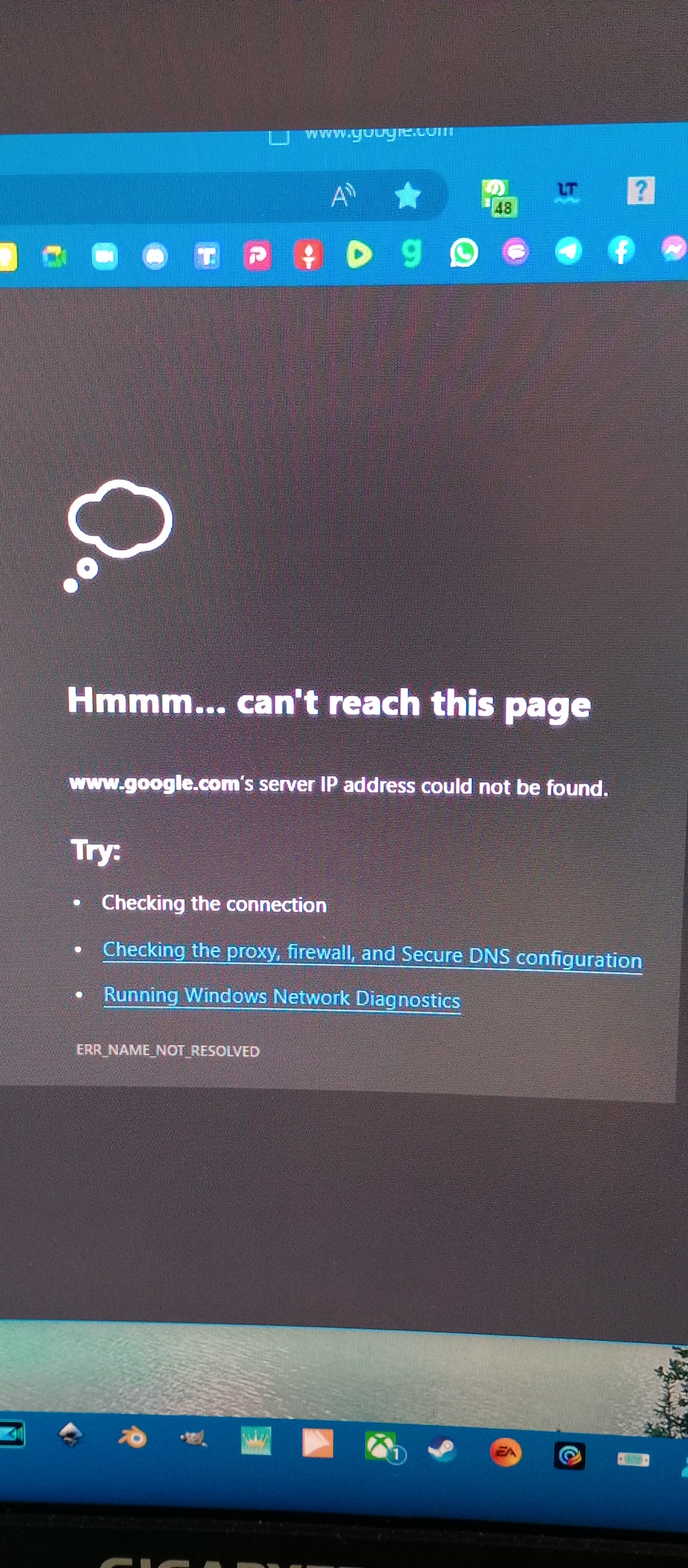 My Edge, Chrome & Brave Browsers Won't Connect To The Internet ...