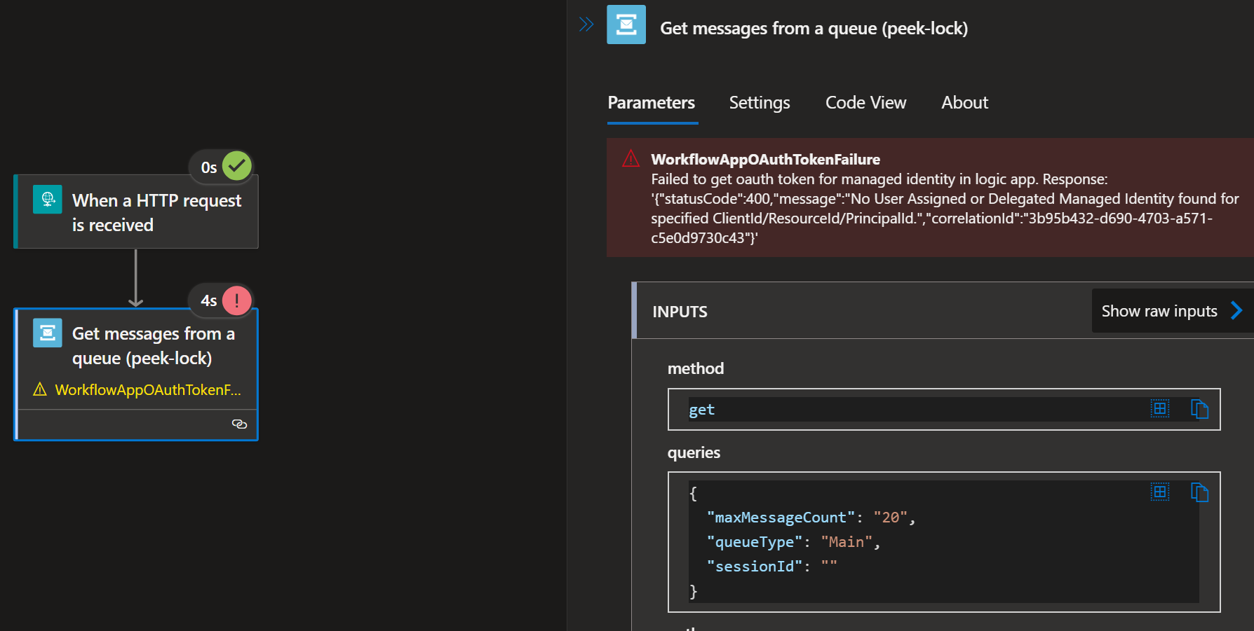 How to paramatize service bus managed identity in 'connections.json' for standard logic apps ...