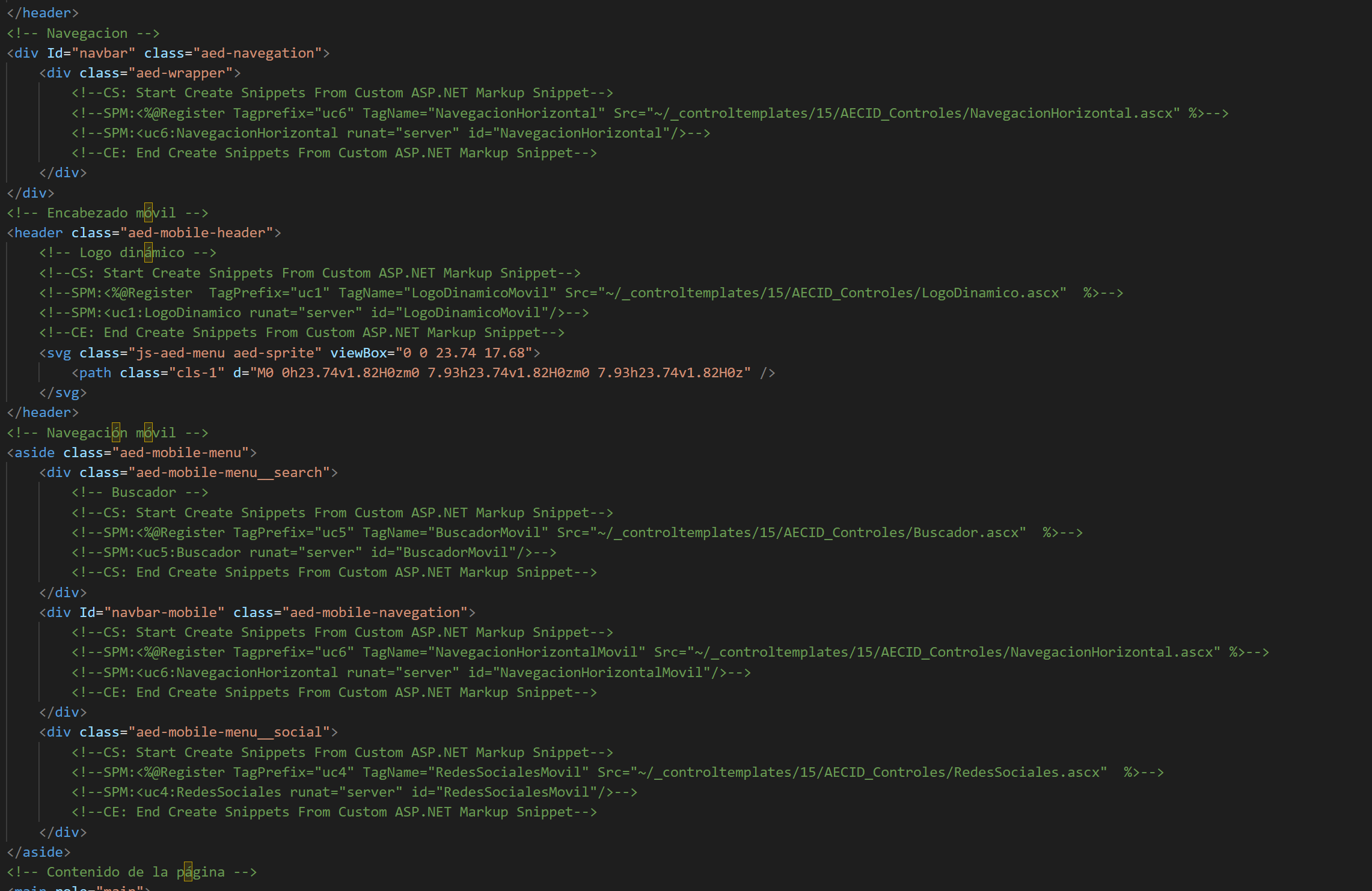 Sharepoint 2013 With Custom Css Support For Creation Of Sticky Navbar In The Masterpage