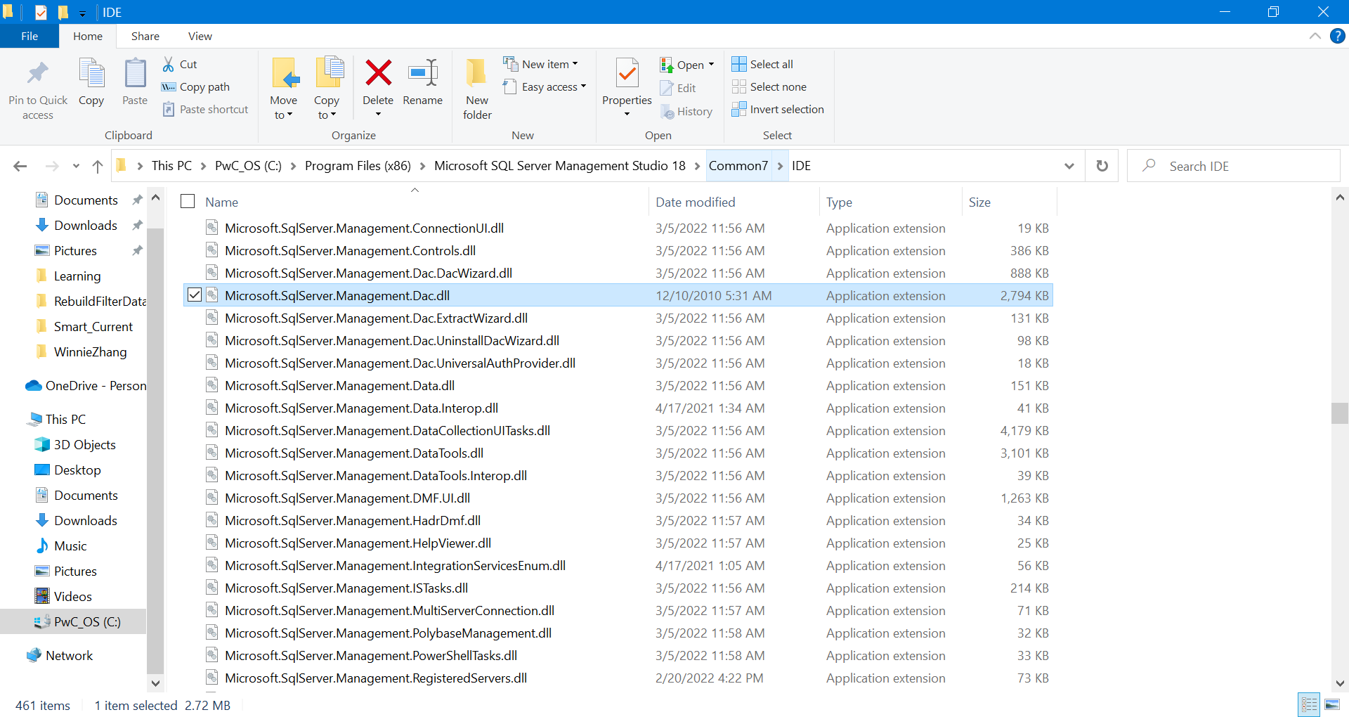 Powershell Script Create A Dac Tore Microsoftsqlservermanagementdac 