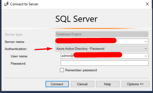 Connect using Azure Active Directory authentication - Microsoft Q&A