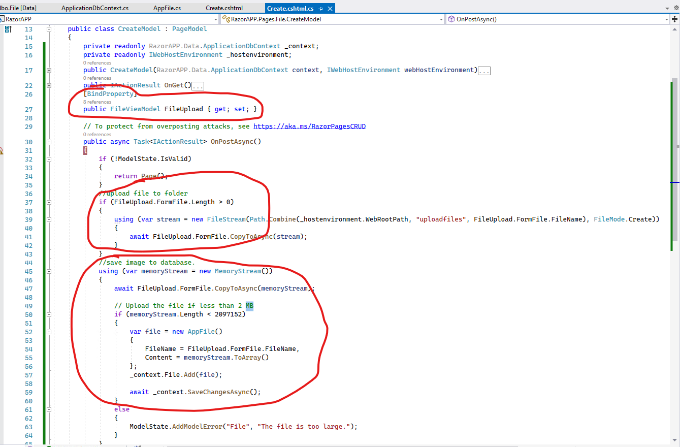 Upload Image to ASP.NET Razor Page - Microsoft Q&A Upload Image to ASP.NET Razor Page - Microsoft Q&A