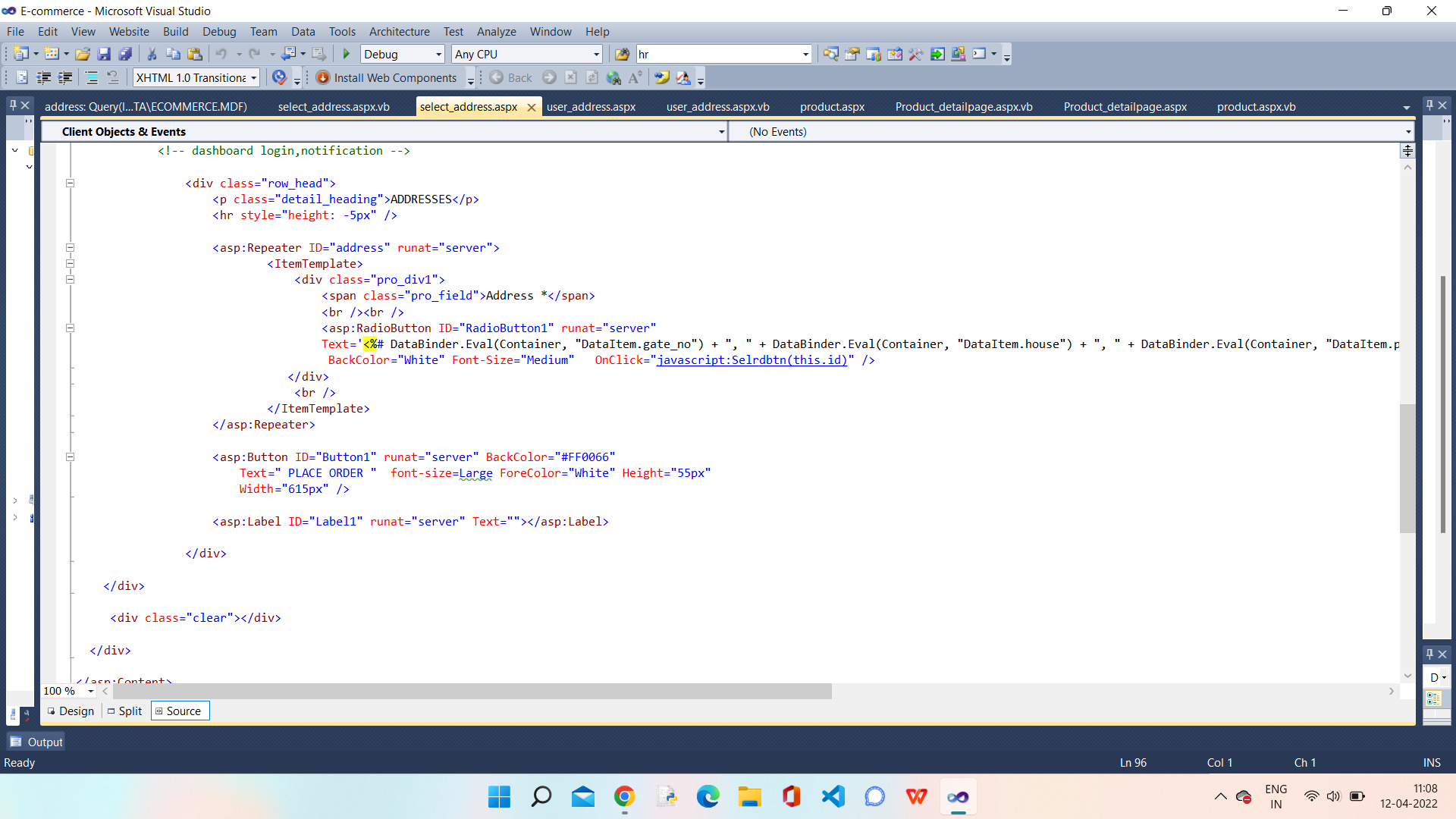 Get the value of Radiobutton in repeater in asp. Net vb. Net - Microsoft Q&A