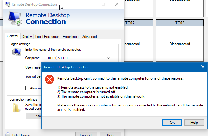 Unable To Connect To Rds 2019 Session Host Server Microsoft Qanda 5890