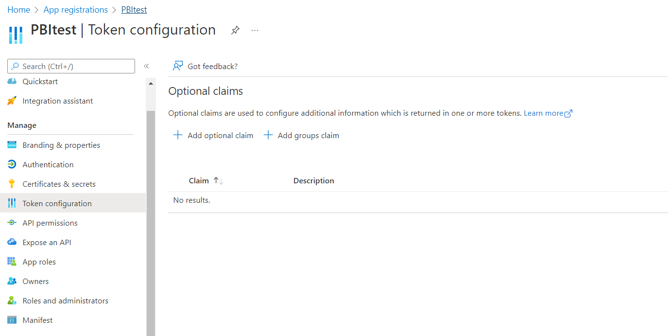 Access Token for PBI - Microsoft Q&A