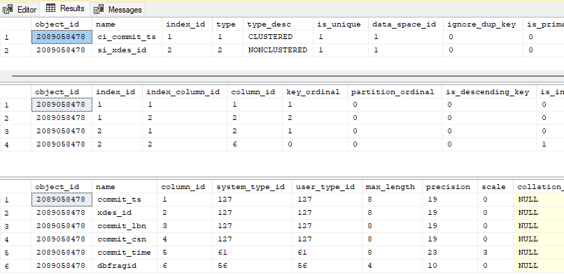 Change Tracking - Multiple xdes_id in table [sys].[dm_tran_commit_table] for the same commit_ts ...