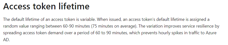 Access Token Expiry Time And Refresh Token Microsoft Qanda