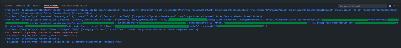 [Bug] API Management - Policy Debugging - Microsoft Q&A