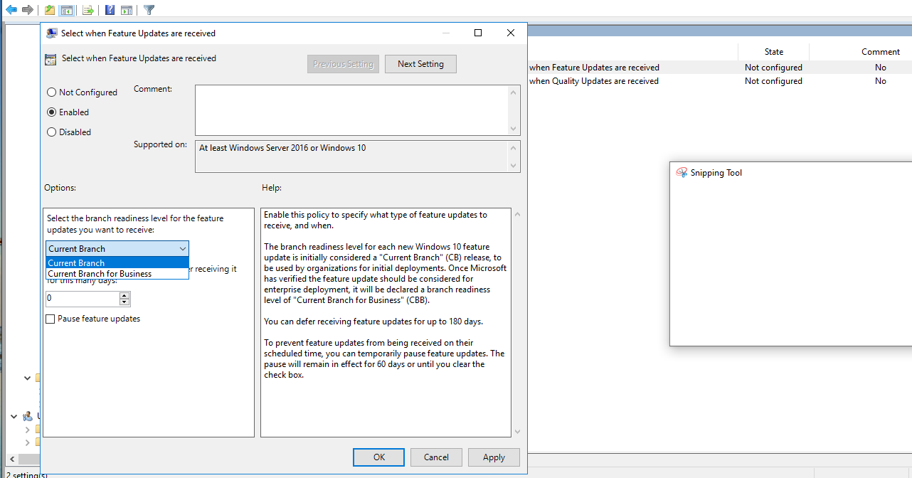 [Solved]GPO - How to prevent client workstation from upgrading Windows ...