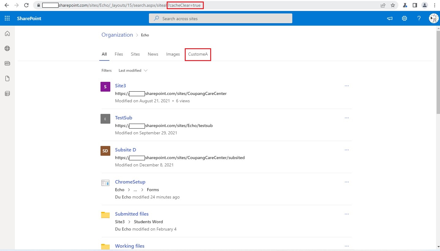 Updated verticals on hub site level not reflecting until i add ...