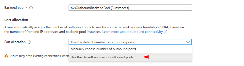Prevent SNAT port exhaustion in AKS standard load balancer? - Microsoft Q&A Prevent SNAT port exhaustion in AKS standard load balancer? - Microsoft Q&A