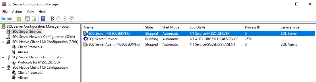 Fail To Start Mssqlserver 2016 Service After Windows Server 2016 Patch