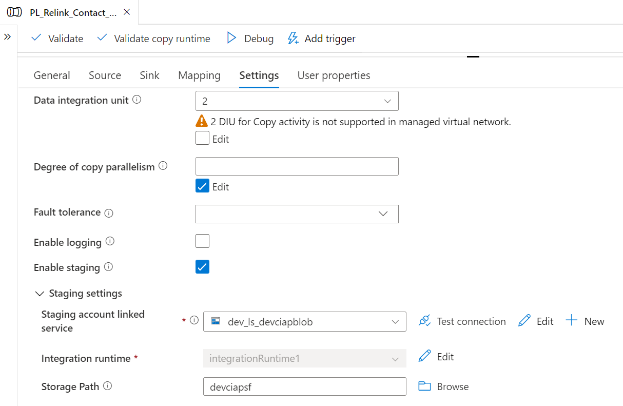 Adf Pipeline Copy Acitivity Is Failing Microsoft Qanda