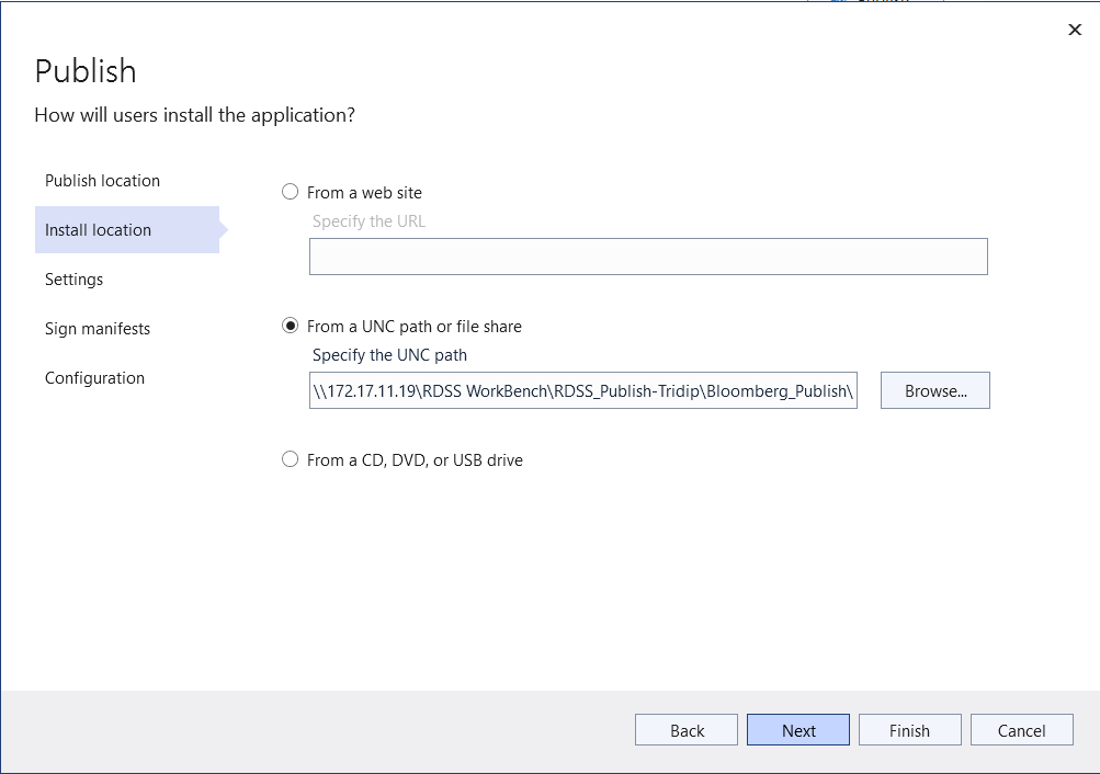 .Net core 6: facing click once publish issue for winform project ...