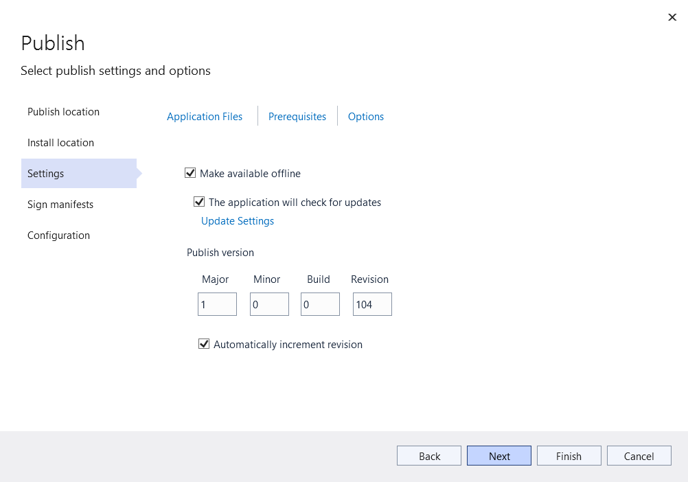 .Net core 6: facing click once publish issue for winform project - Microsoft Q&A