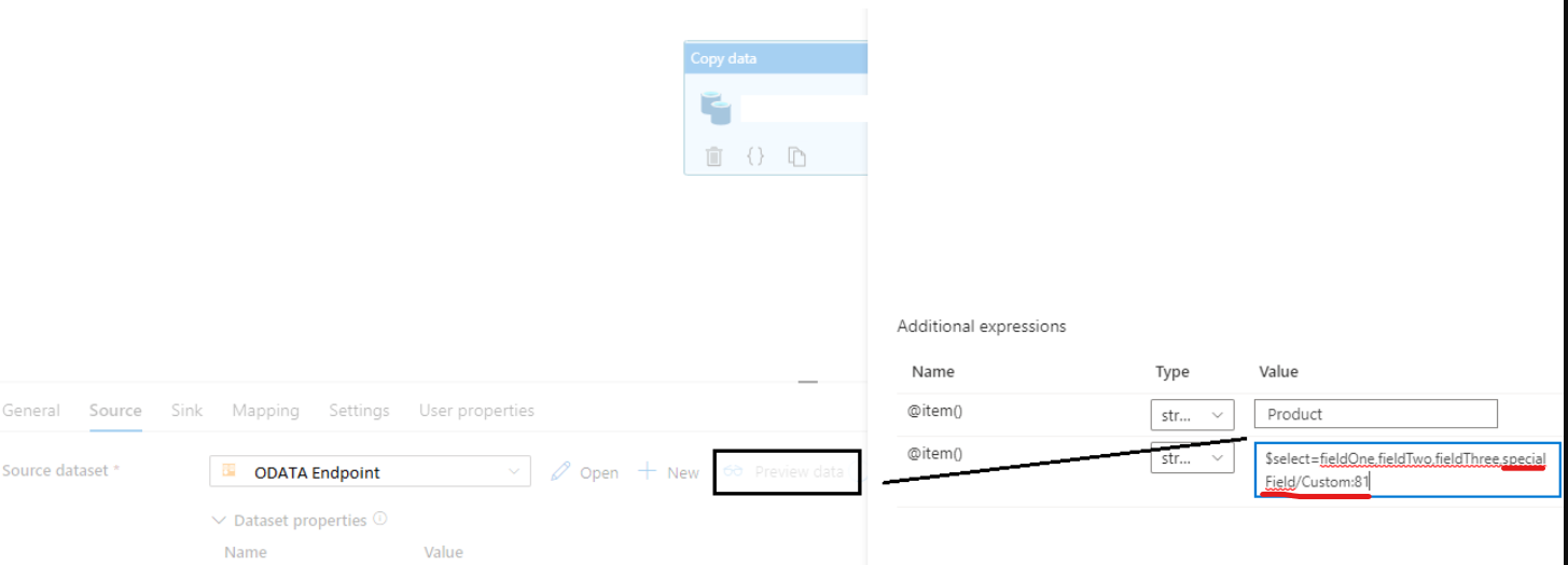 Azure Data Factory Odata Api Trouble With Encoding Copy Data Activity Microsoft Qanda 8932
