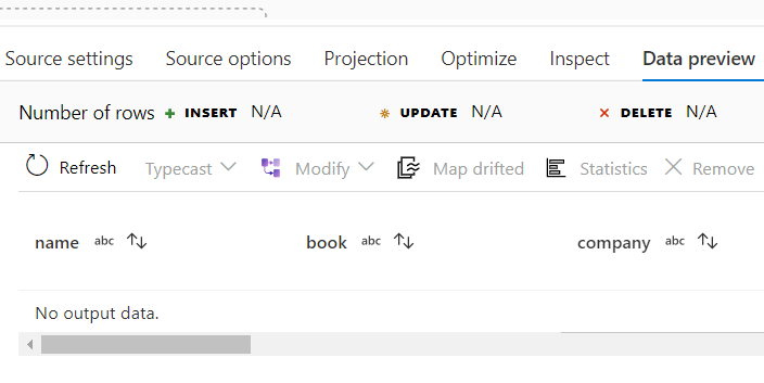 Not Pulling Data From Json In Dataflow Source Data Preview Microsoft Qanda 4584