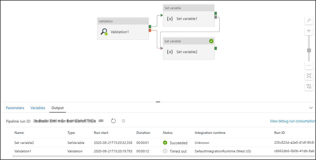Adf Can Validation Activity Timeout Be Suppressed And Not Be Shown As