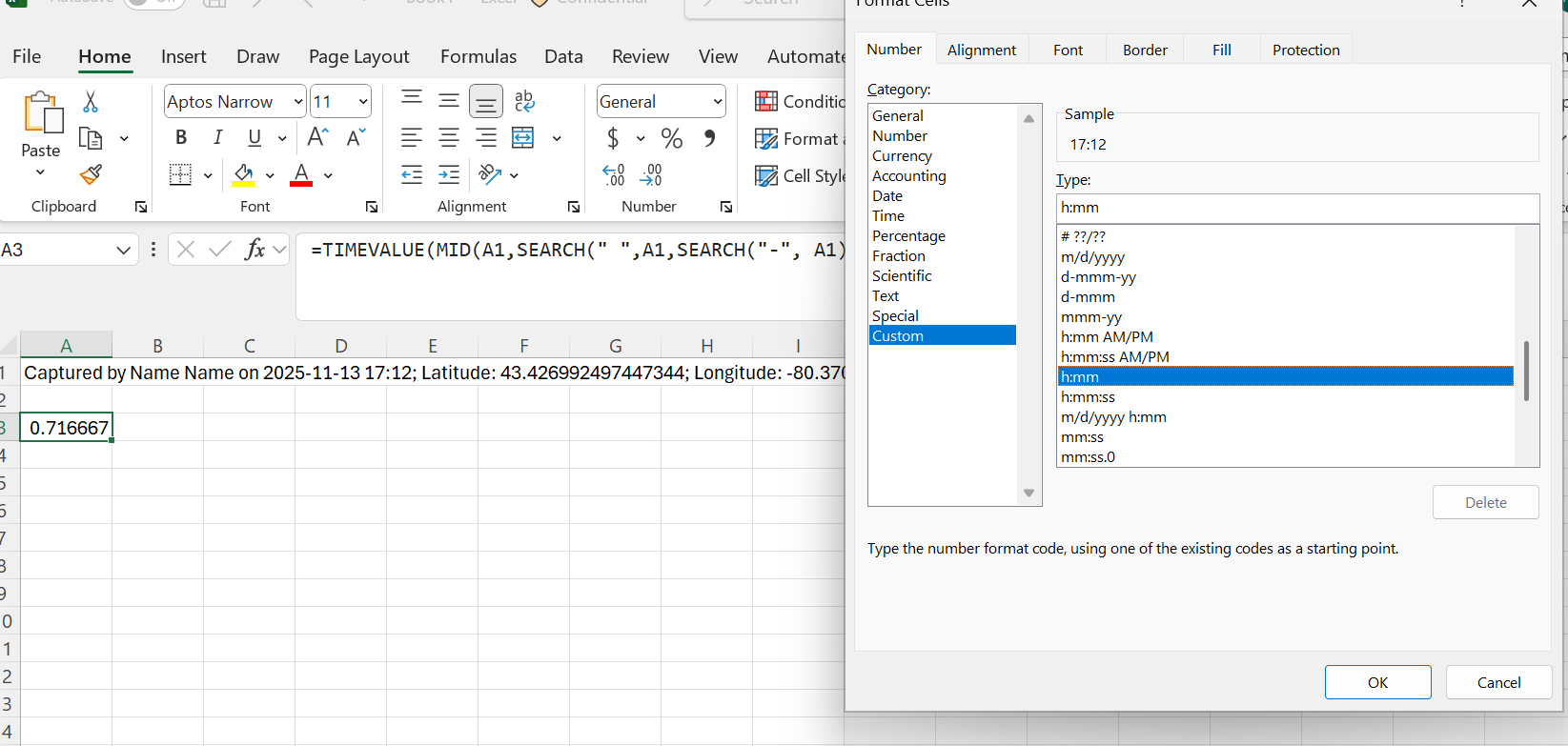 How to convert a text phrase containing time in only time value ...