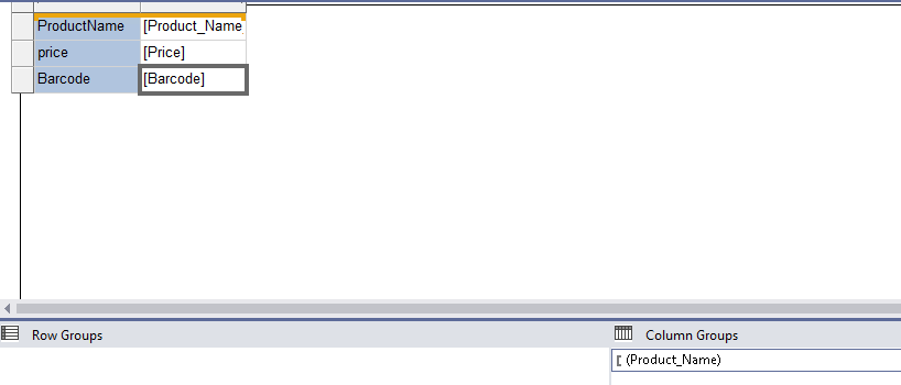 Appropriate report items to design price label in RDLC - Microsoft Q&A