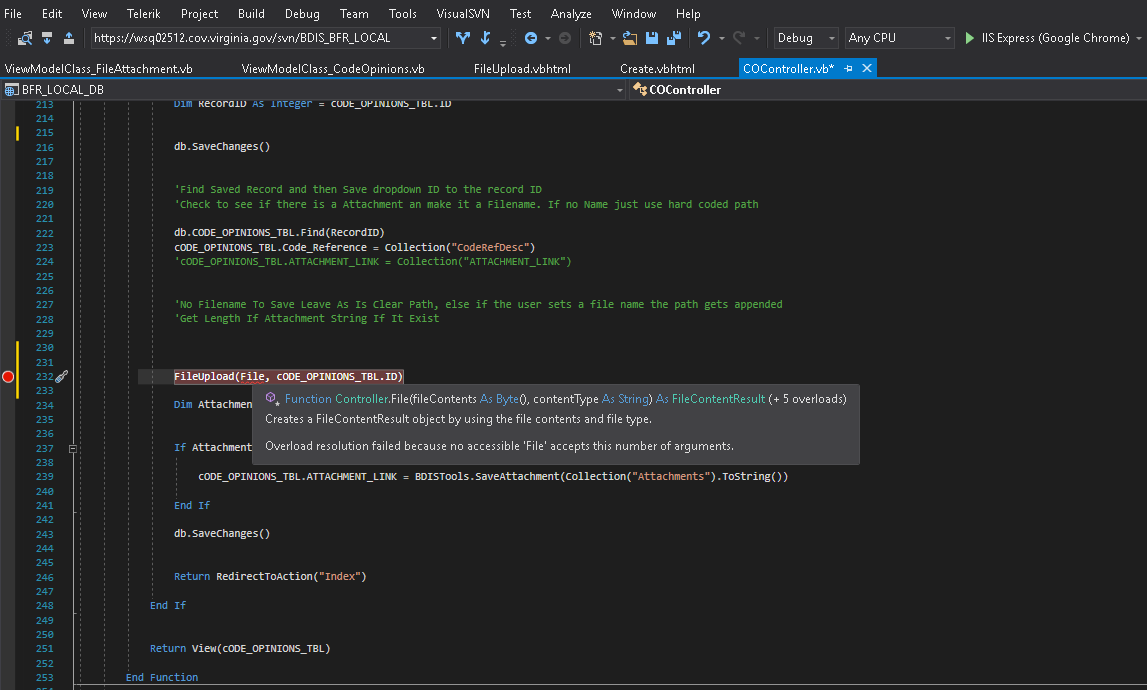 Not Understanding How Fileupload Example Works Using Submit Button But Not Working When Calling
