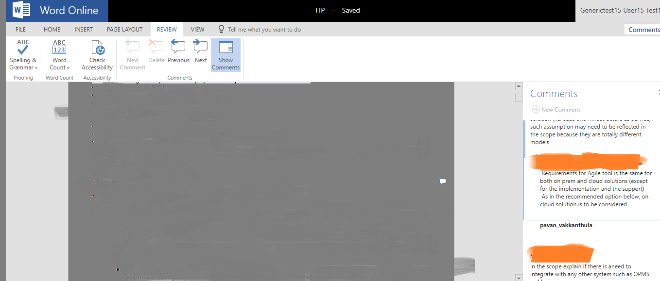 Office Online 2019, any configuration to display reply button for ...
