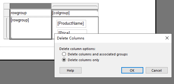 Appropriate report items to design price label in RDLC - Microsoft Q&A