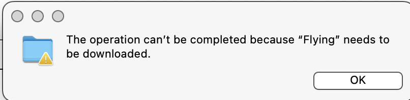 We can't sync your "One-Drive" folder right now. Please try again ...