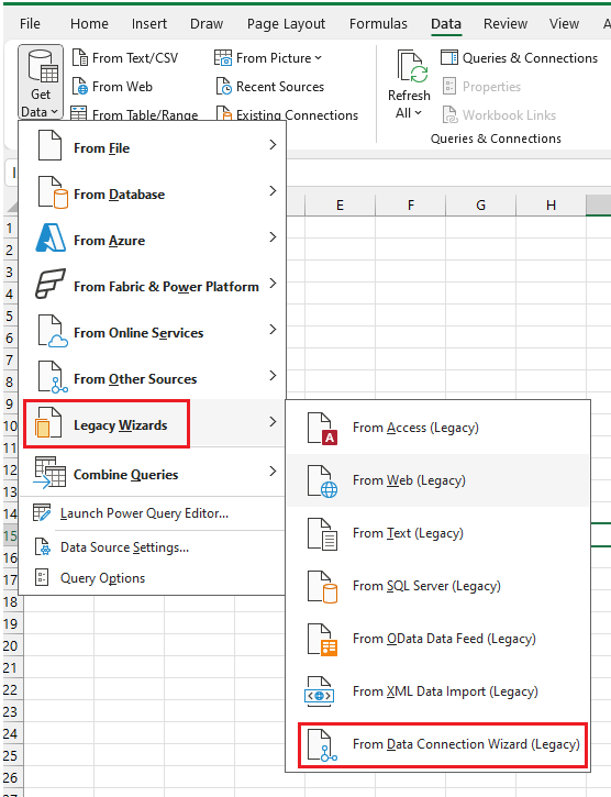 "How to develop a custom Data Connector for Excel to access external ...