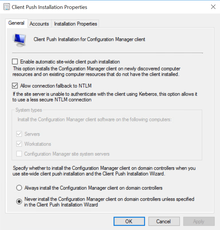 Client Push Failling 0x80070005 Microsoft Q A client-push-failling-0x80070005-microsoft-q-a