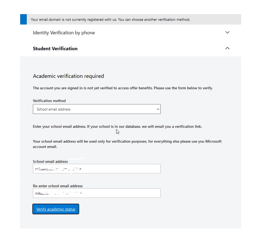 Education status on tenant - Microsoft Q&A