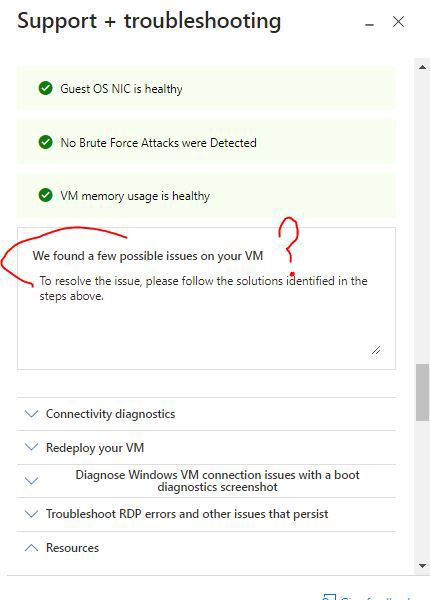 RDP Connection Issues with Azure - Microsoft Q&A