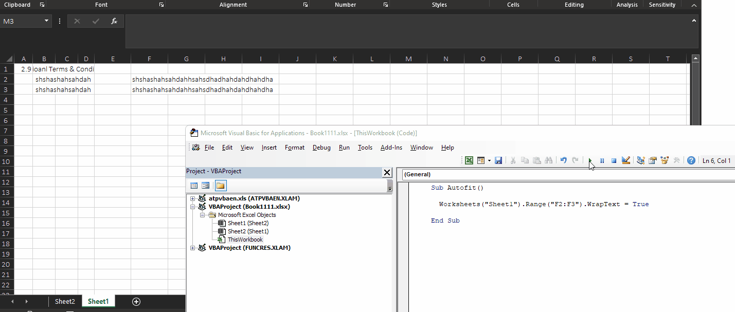 AutoFit Row Height Not Working Cell Not Merged With Wrap Text autofit-row-height-not-working-cell-not-merged-with-wrap-text
