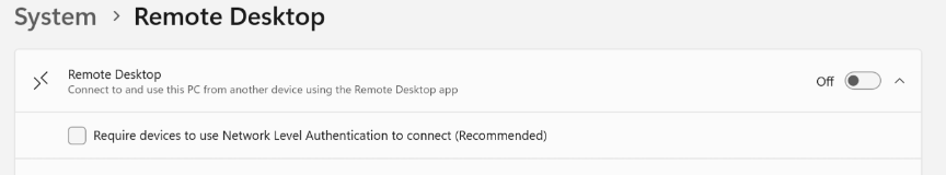 Cannot RDP to Windows 11 PC or VM after InTune enrollment - Microsoft Q&A