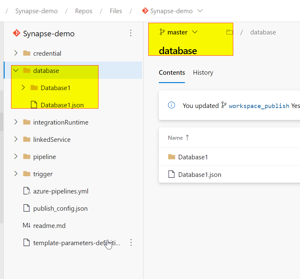 CI CD for Synapse spark pool lake database objects - Microsoft Q&A