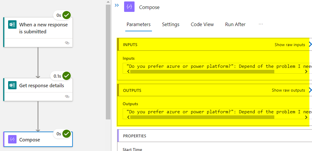 Microsoft forms responses are not available in logic app workflow - Microsoft Q&A