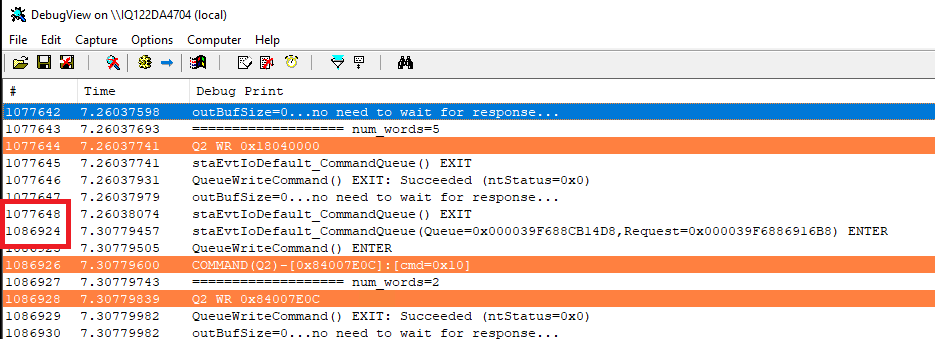 DebugView improvement request - Microsoft Q&A
