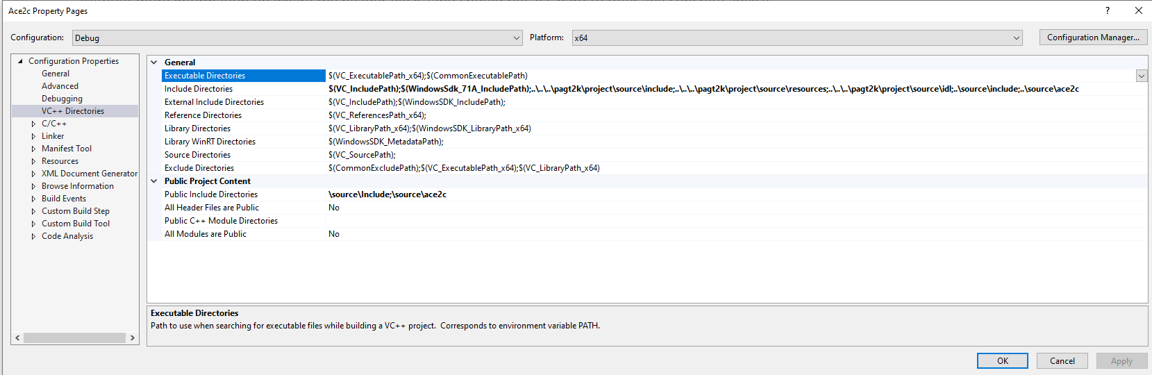 C1083 Cannot Open Include File When Converting To 64 Bit Project 0718
