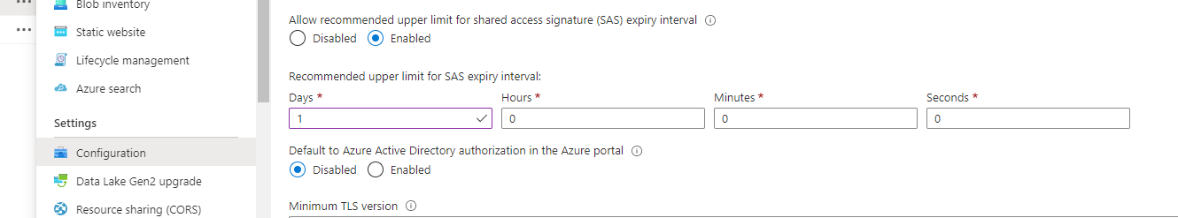 Are SAS token usable with disabled network access? - Microsoft Q&A