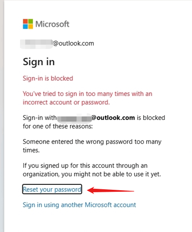 How to unblock my outlook.com account? - Microsoft Q&A