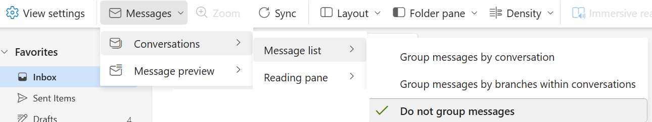 Does New Outlook Not Show When Messages Have Been Replied To (or ...