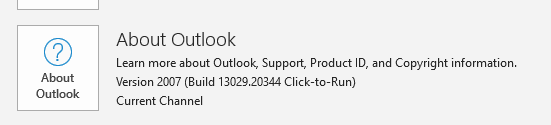 How to tell Version from Microsoft Outlook number? - Microsoft Q&A